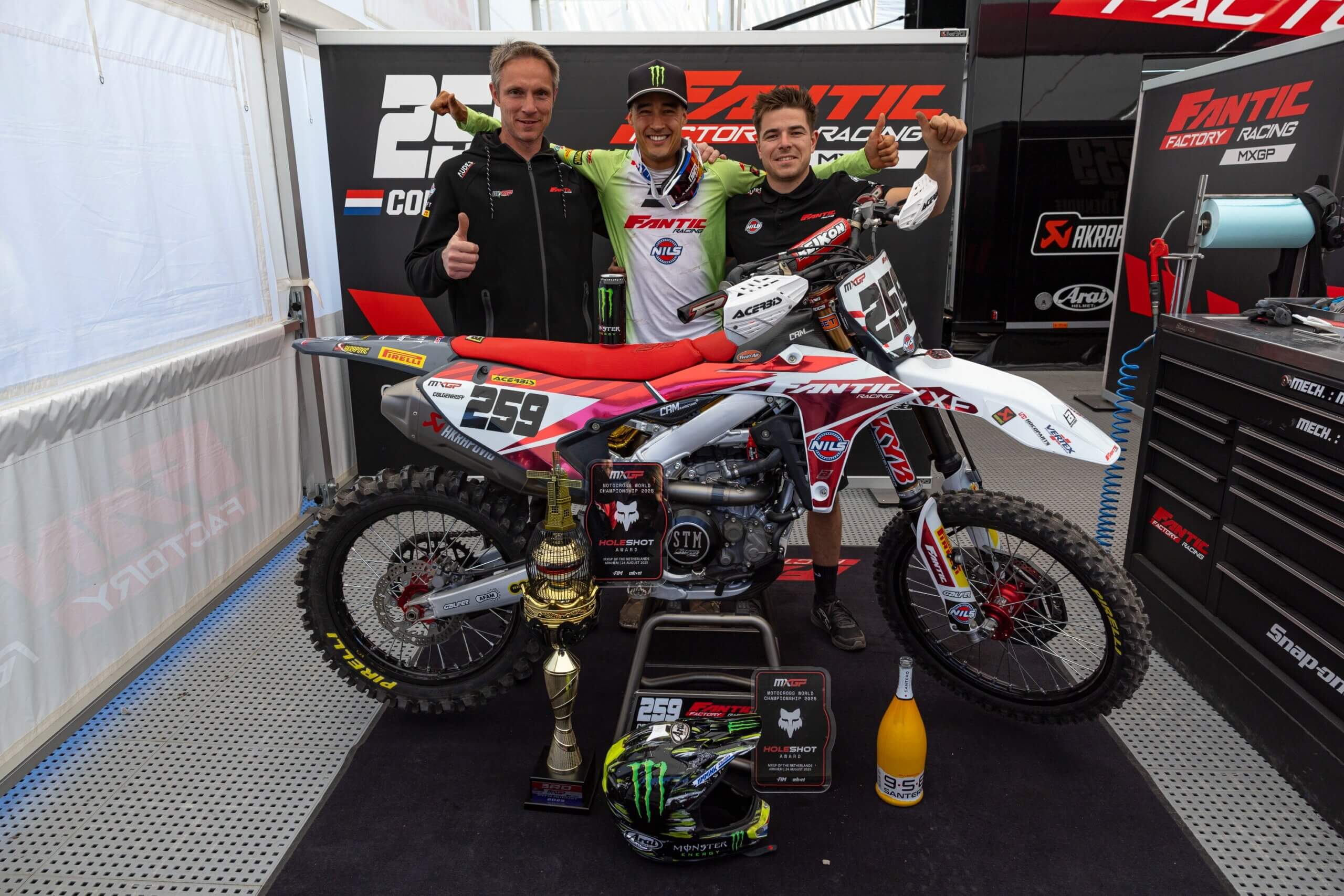 Home GP Podium for Coldenhoff and Fantic Factory Racing MXGP - Fantic ...